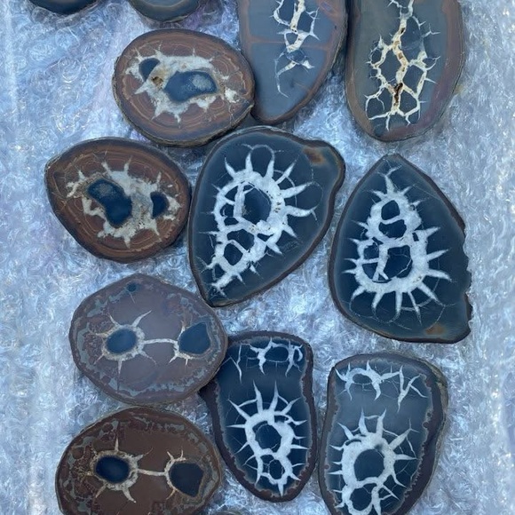 Accents | Polished Septarian Nodule Sets With Unique Patterns | Poshmark